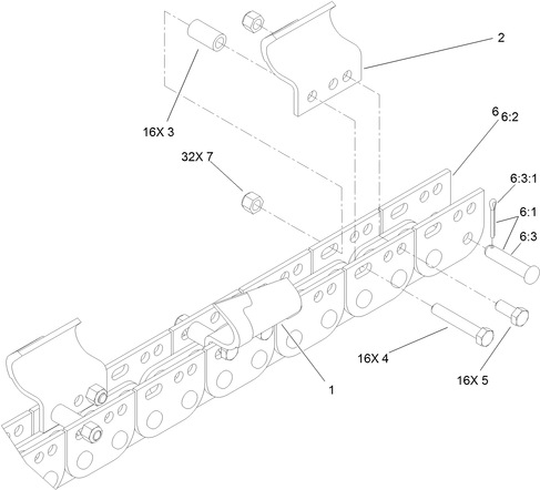 36 Inch by 4 Inch Soil Chain for Toro Dingo Trencher Attachment – toro ...