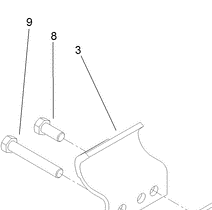 3211-40 - Reference Number 8 - Bolt – toro dingo parts online