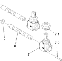 100-8806 - Reference Number 7:2 - Bolt – toro dingo parts online