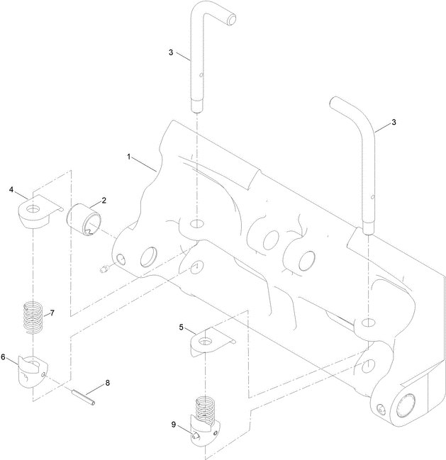 140-6017 - Complete Quick Attach Plate – toro dingo parts online