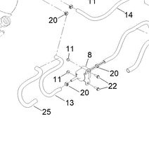 121-5613 - Reference Number 8 - Fuel Pump – toro dingo parts online