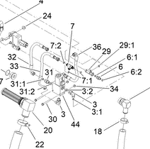 140-4460 - Reference Number 36 - Hydraulic Hose – toro dingo parts online