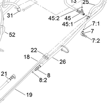 140-5914 - Reference Number 26 - Hydraulic Hose – toro dingo parts online