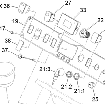 122-2719 - Reference Number 27 - Parking Brake Switch – toro dingo ...