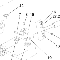 108-5657 - Reference Number 15 - Pivot Pin – toro dingo parts online