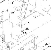 100-6123-01 - Reference Number 15 - Plate – toro dingo parts online