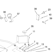 100-4621-01 - Reference Number 39 - Plate – toro dingo parts online