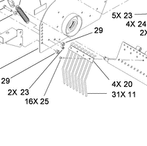 114-7843 - Reference Number 20 - Plate – toro dingo parts online