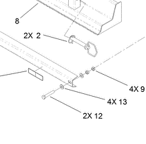 3256-26 - Reference Number 13 - Washer – toro dingo parts online