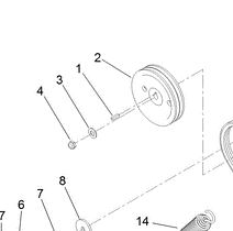 3256-25 - Reference Number 3 - Washer – toro dingo parts online