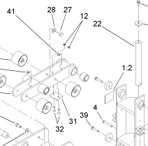3256-40 - Reference Number 28 - Washer – toro dingo parts online
