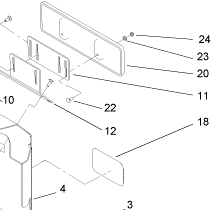 3256-70 - Reference Number 23 - Washer – toro dingo parts online