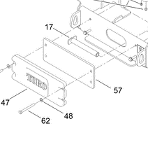 144-0773-05 - Reference Number 57 - Weight Plate – toro dingo parts online