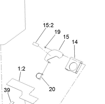 100-1663 - Reference Number 20 - Pin Hitch – toro dingo parts online