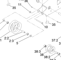 3256-7 - Reference Number 5 - Washer – toro dingo parts online