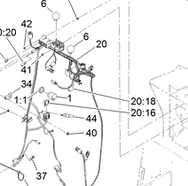 Toro Dingo TX 1000 Wide Track Electrical Diagram for Model 22328 with ...