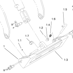 132-8418 - Reference Number 1 - Quick Attach Assembly – toro dingo ...